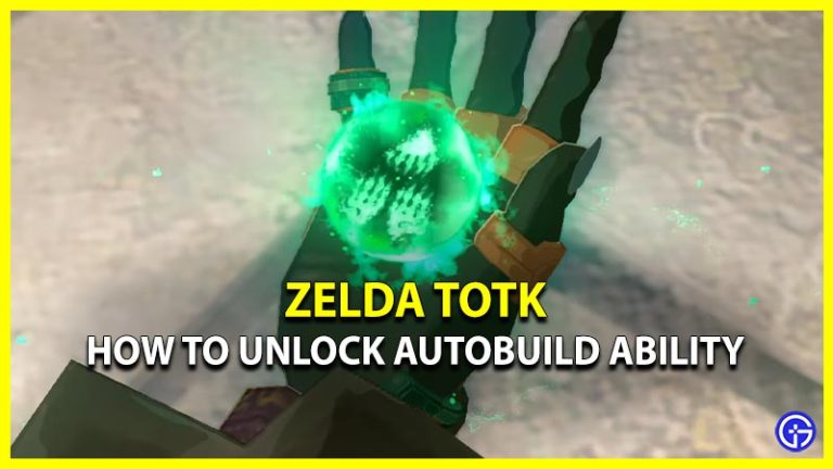 How To Unlock Autobuild In Tears Of The Kingdom (Easy Method)