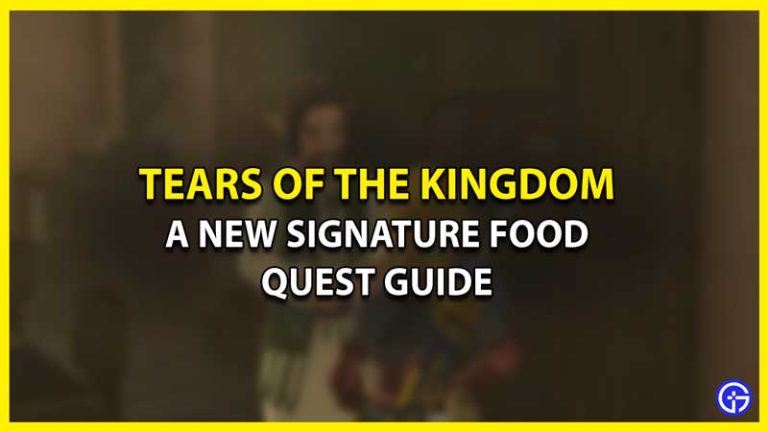 Zelda TOTK "A New Signature Food" Quest Guide - Gamer Tweak