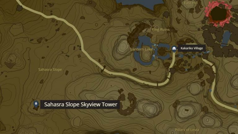 Where Is Kakariko Village Location In Zelda TOTK?