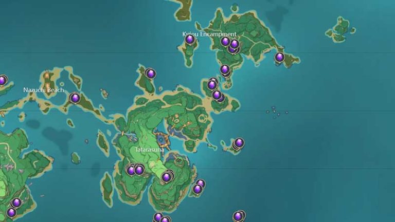 Genshin Impact Amethyst Lump Location Guide