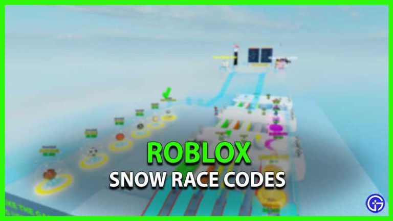 Snow Race Codes List (June 2023) - Gamer Tweak