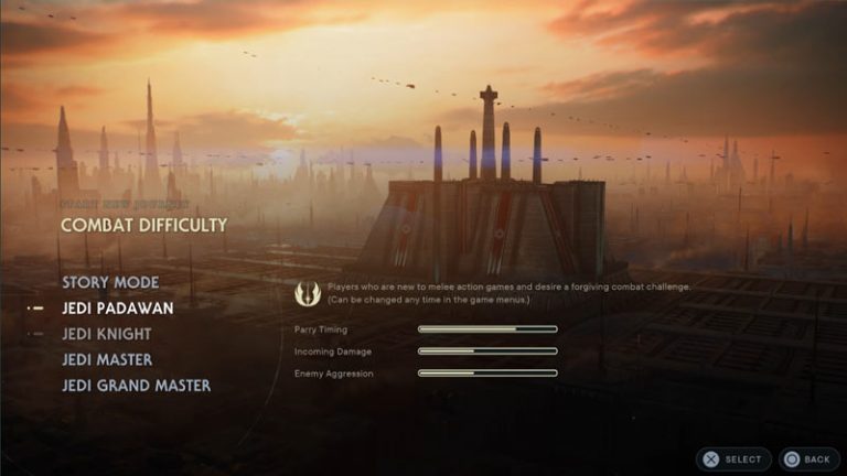 Combat Difficulty Settings In Jedi Survivor: How To Change It