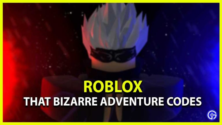 That Bizarre Adventure Codes (Roblox) June 2023 - Gamer Tweak