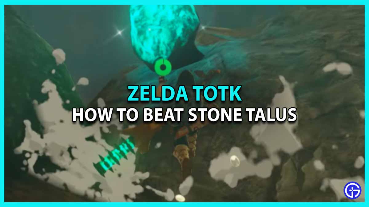 How To Defeat Stone Talus In Zelda TOTK (Boss Strategy)