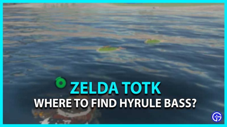 Where To Find Hyrule Bass In Zelda TOTK? (Location Guide)