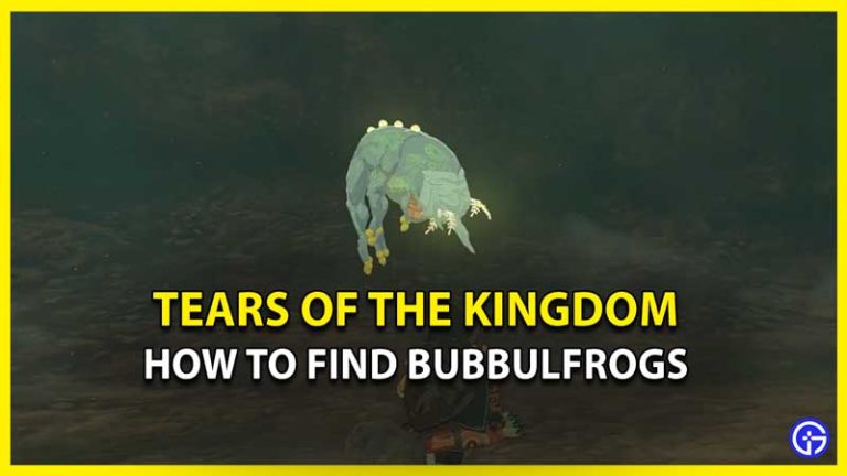 Zelda Tears Of The Kingdom Bubbulfrogs | How To Find & Defeat
