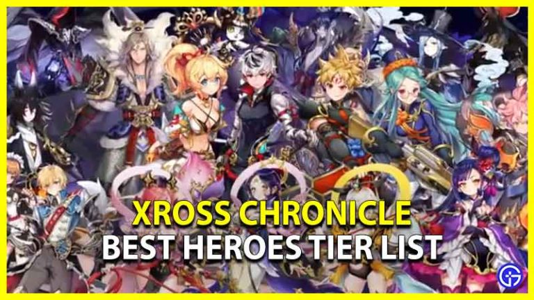 XROSS Chronicle Tier List & Reroll Guide (2023) - Gamer Tweak