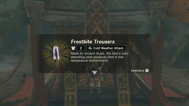 How To Get Frostbite Armor Set In Zelda TOTK - Gamer Tweak