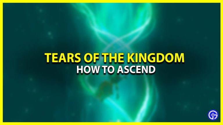How To Unlock Ascend Ability In Zelda TOTK (& Controls)