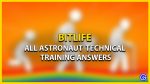 Bitlife: All Technical Training Answers (Guide To Become Astronaut)