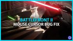 Star Wars Battlefront 2 Cursor Bug Fix - Gamer Tweak
