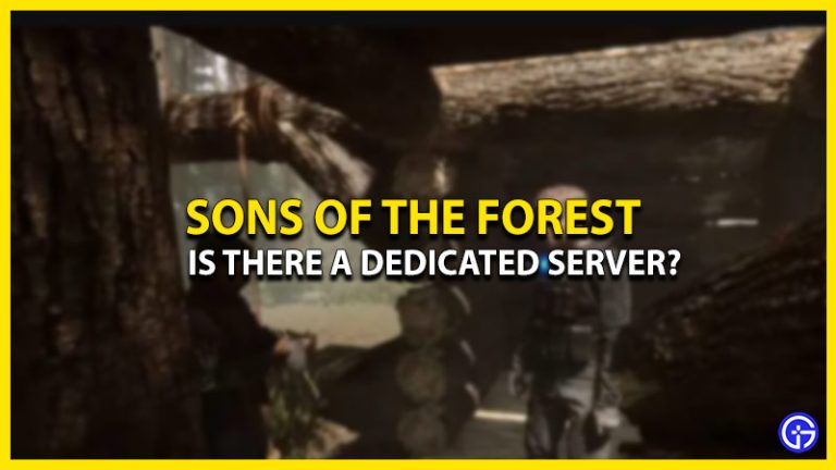 Does Sons Of The Forest Have Dedicated Servers? (Answered)