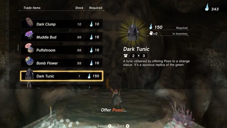 Zelda Tears Of The Kingdom: How To Get Dark & Depths Armor Set