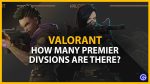 How Many Skill Divisions Are In Valorant Premier (Open Beta)