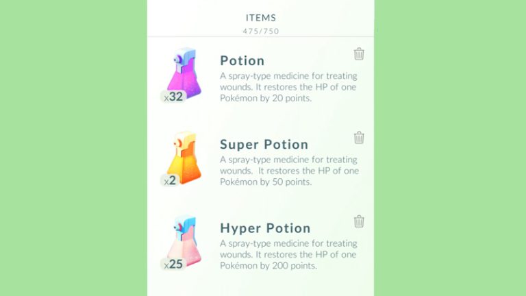 How To Get More Potions In Pokemon GO - Gamer Tweak