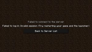 Minecraft: Failed To Log In Invalid Session Fix - Gamer Tweak