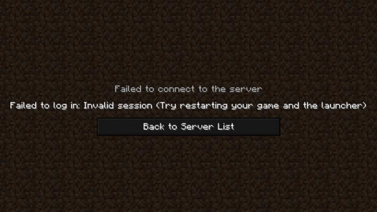 Minecraft: Failed To Log In Invalid Session Fix - Gamer Tweak