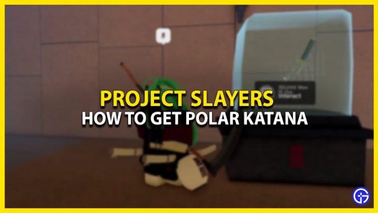 How To Get The Polar Katana In Project Slayers - Gamer Tweak