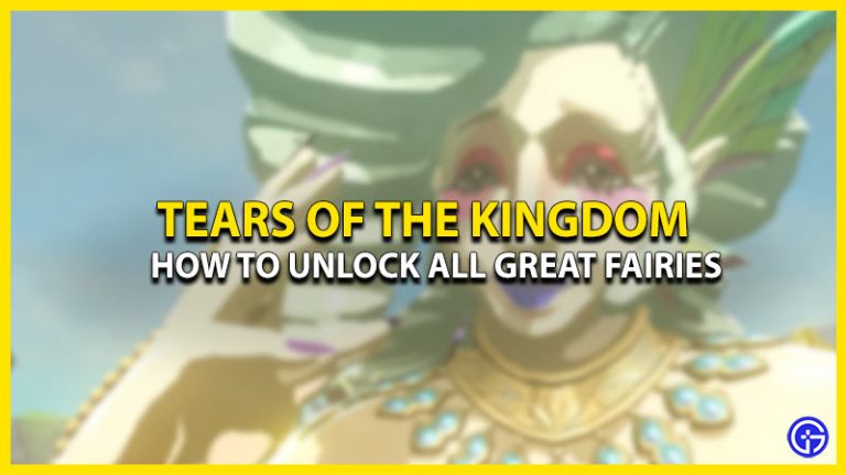How To Unlock Great Fairies In Zelda TOTK - Gamer Tweak