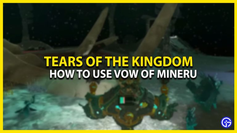 How To Use Vow of Mineru, Sage Of Spirit In Zelda TOTK