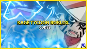 Kage Tycoon Codes - August 2023 (Free Cash, XP, RC & More)