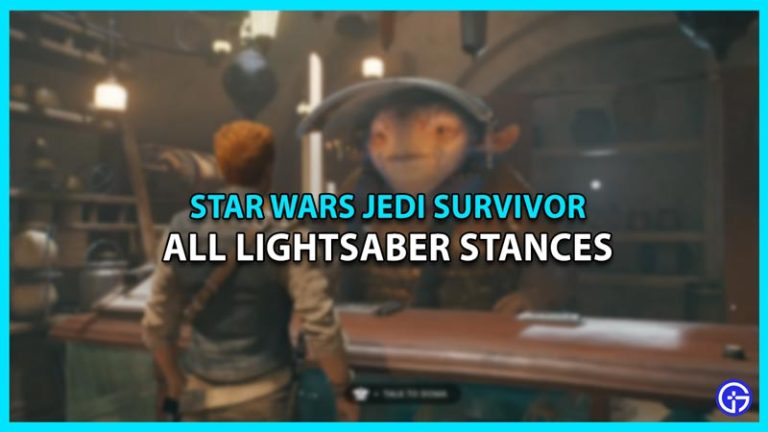 All Lightsaber Stances Explained In Star Wars Jedi Survivor
