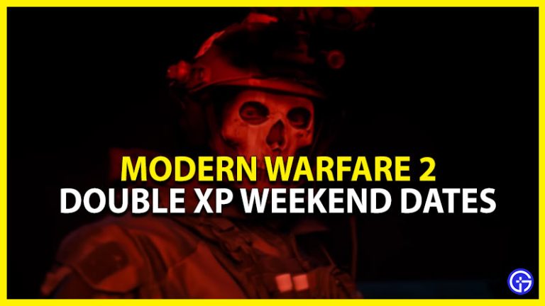 MW2 & Warzone 2 Double XP Weekend Dates & End Time