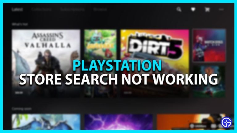Fix PlayStation Store Search Not Working (PS4 & PS5)