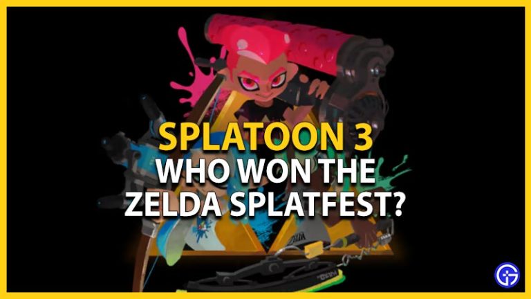 Splatoon 3 Zelda Splatfest Winning Team & Full Results