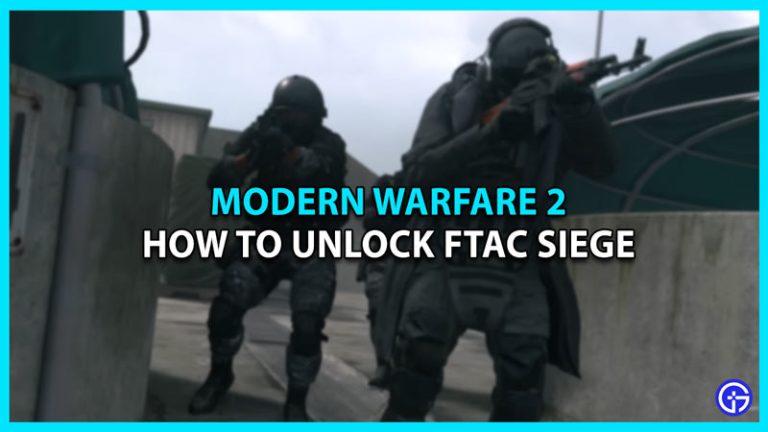 How To Get FTAC Siege Pistol Unlocked In MW2 And Warzone 2