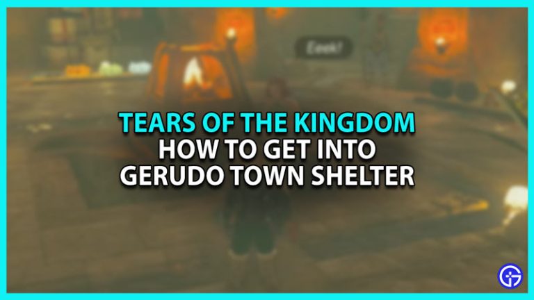 How To Get Into Gerudo Town In TOTK - Gamer Tweak