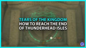 Zelda TOTK: Reach The End Of Thunderhead Isles Walkthrough