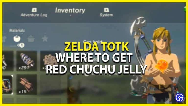Where To Get Red Chuchu Jelly In Tears Of The Kingdom (TOTK)
