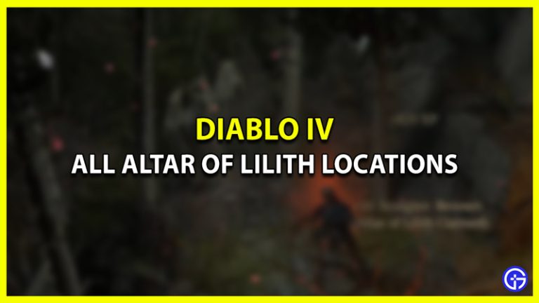 D4 Lilith Statue Map Locations