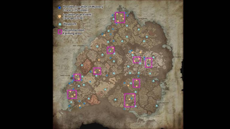 Best Helltide Map For Diablo 4 To Farm Mystery Chests
