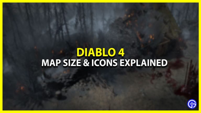 Diablo 4 Map Explained: Size & Map Legends (Icon)
