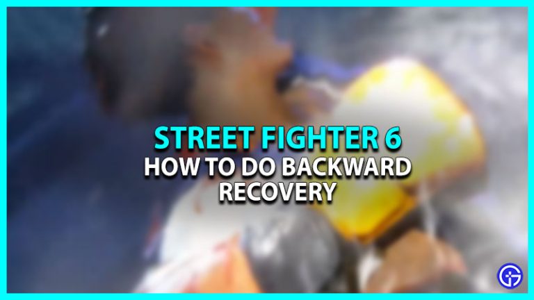 Street Fighter 6 (SF6) Backward Recovery: How To Do It