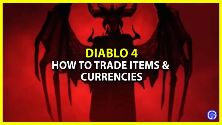 How To Trade In Diablo 4 (Items, Gold & Other Materials)