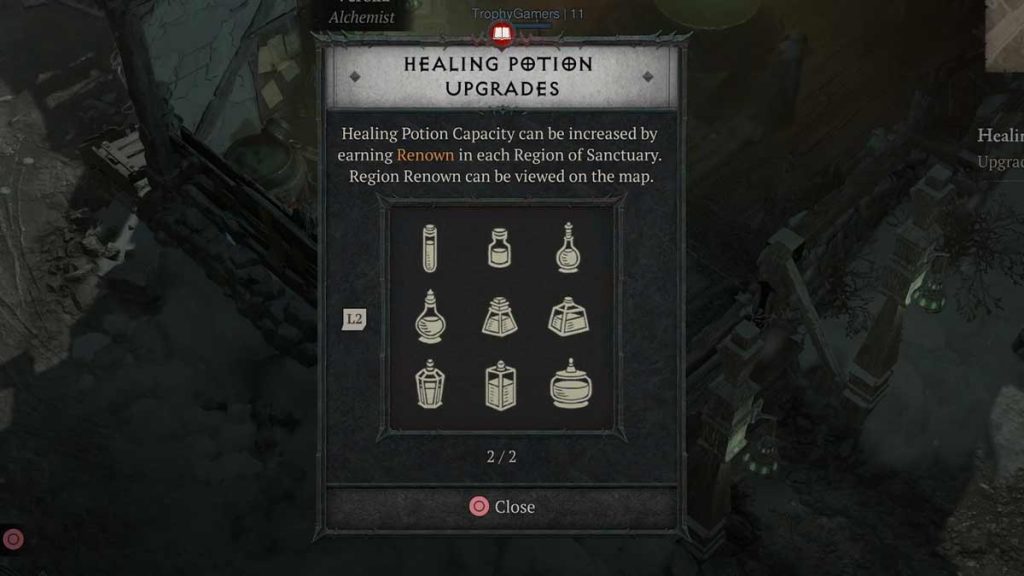 How To Upgrade & Get More Potions In Diablo 4