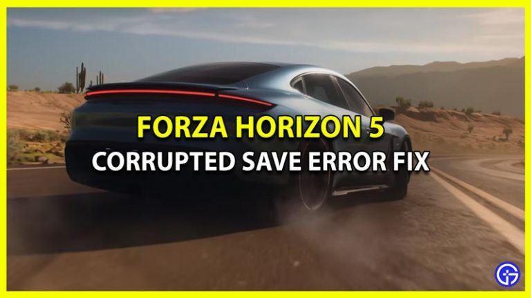 Forza Horizon 5 Corrupted Save (Lost All Progress) - How To Fix