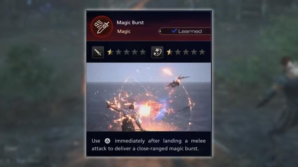 How To Use Magic Burst Ability In FF16 - Gamer Tweak