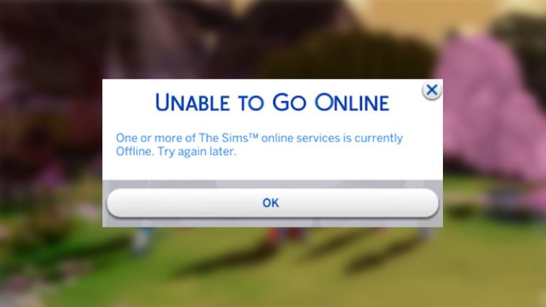 The Sims 4 Online Services are Offline: How To Fix - Gamer Tweak
