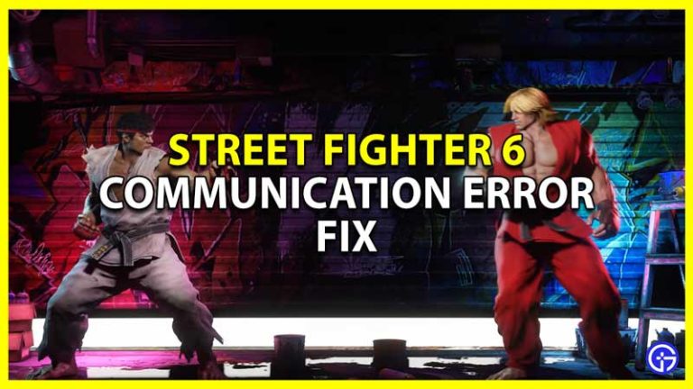 How To Fix Street Fighter 6 Communication Error (50200-20605)