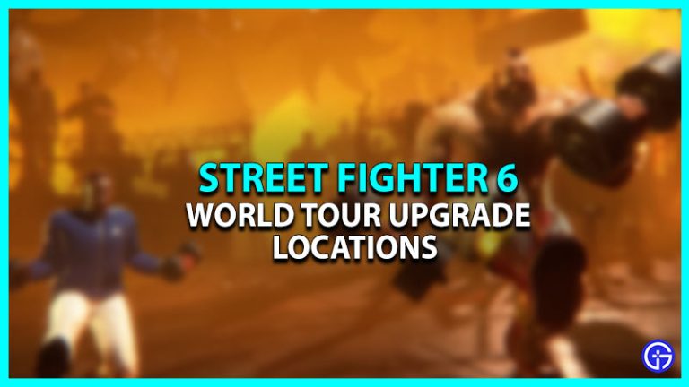 Street Fighter 6 (SF6) Upgrades In World Tour Mode