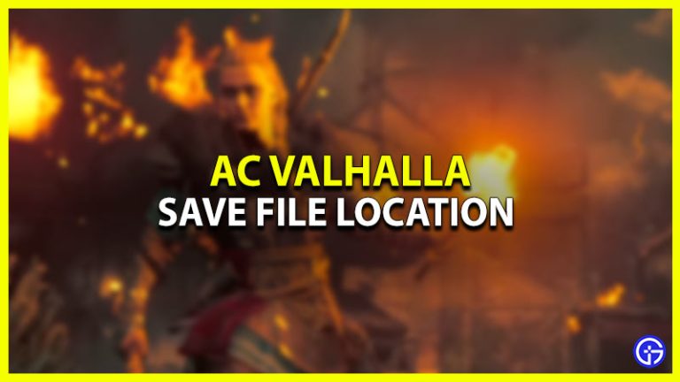 AC Valhalla Save File Location & How To Backup