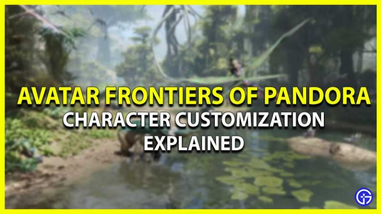 Can You Customize Character In Avatar Frontiers Of Pandora?