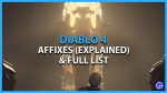 Diablo 4 Affixes: Item Affix For Gear List (Explained) Gamer Tweak
