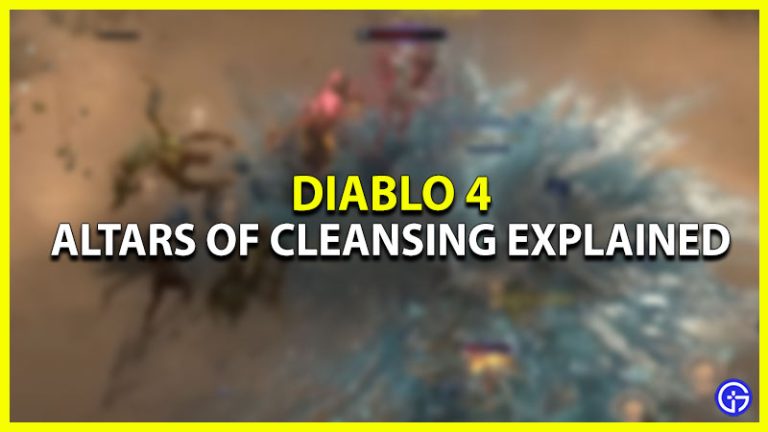 Diablo 4 Altar Of Cleansing: How To Remove Mark For Blood (PvP)