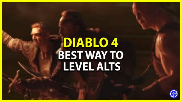 Best Way To Level Alts In Diablo 4 (Fastest Alt Leveling)