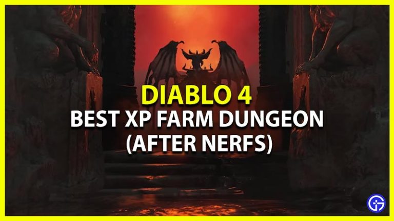 Diablo 4 Best XP Dungeon (After Nerfs) - Gamer Tweak